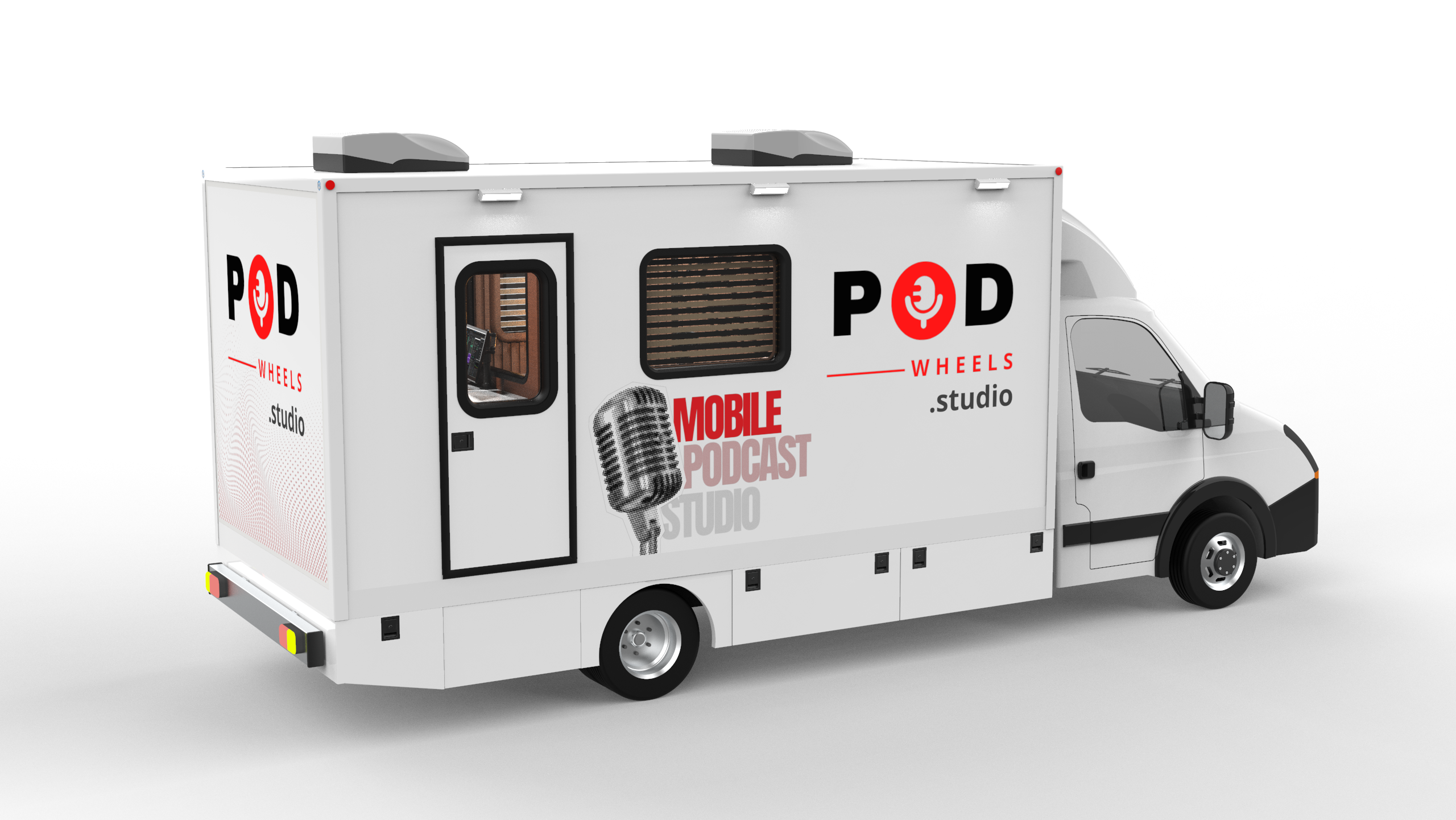Podcast Truck - Mobile Recording Studio on Wheels
